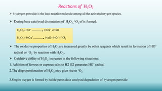 Oxidative changes in foods | PPT