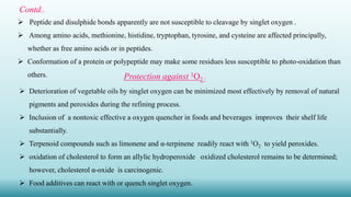 Oxidative changes in foods | PPT