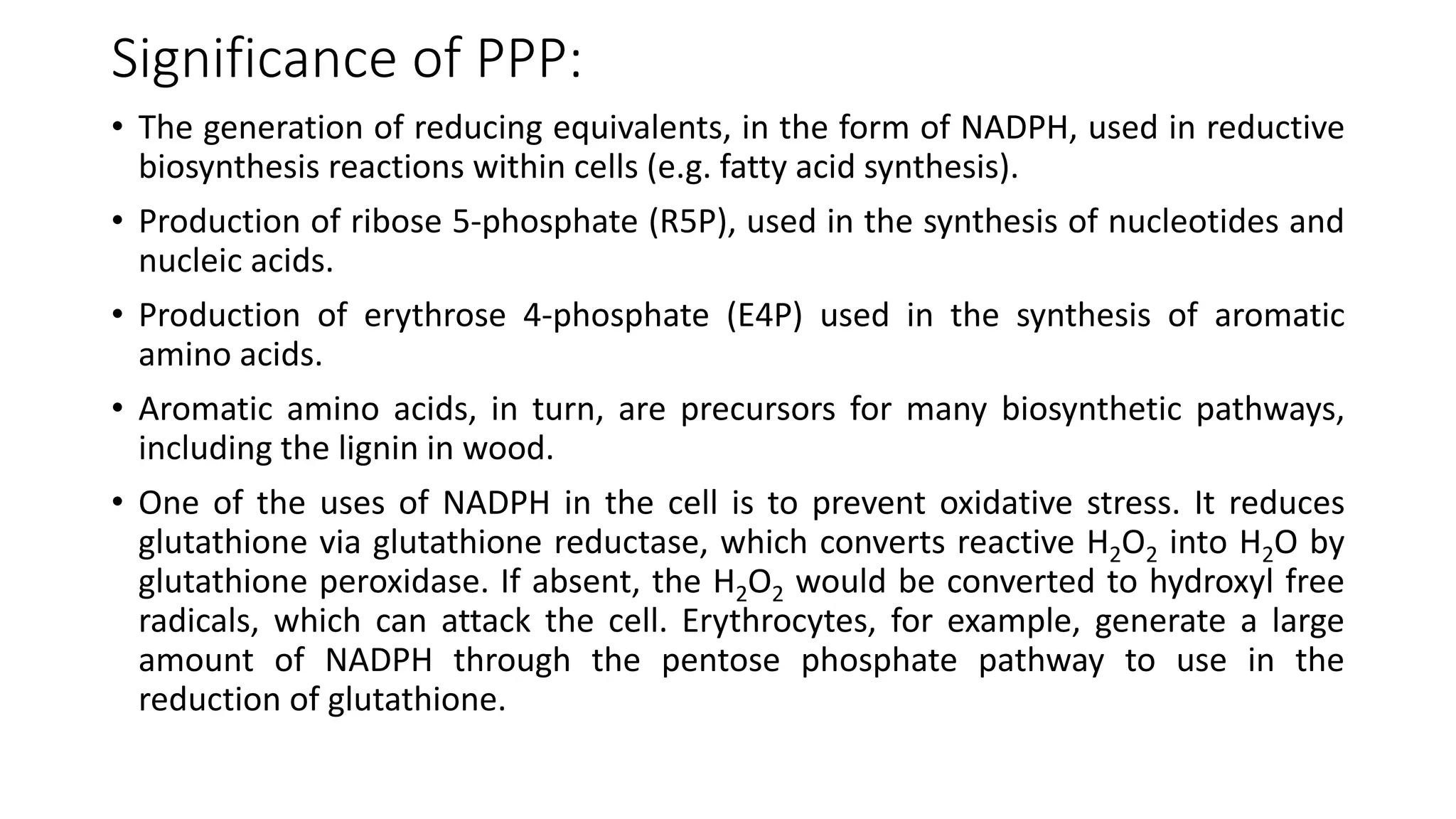 Oxidative pentose phosphate pathway | PDF
