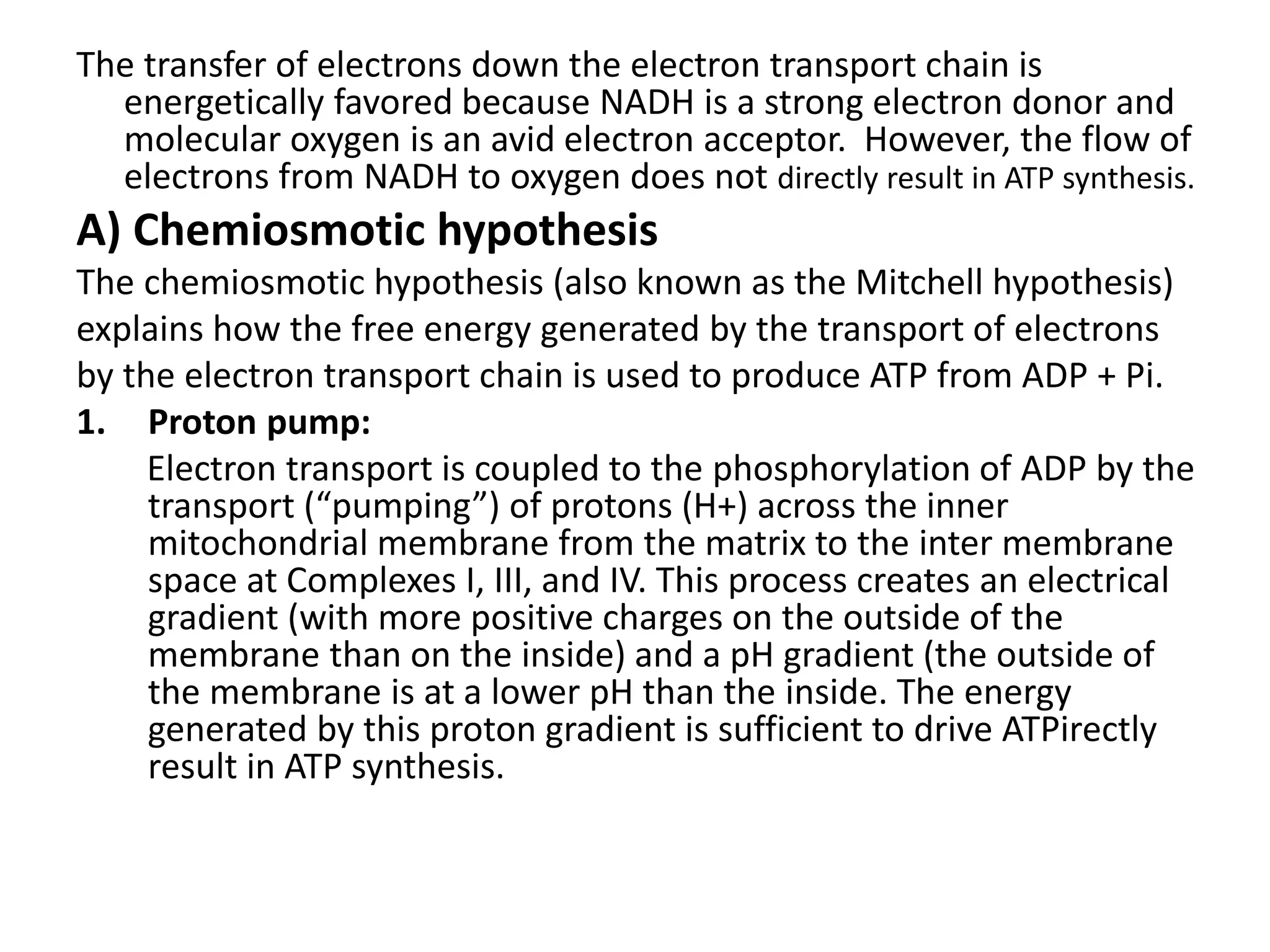 Oxidative phophorylation 25 | PPT