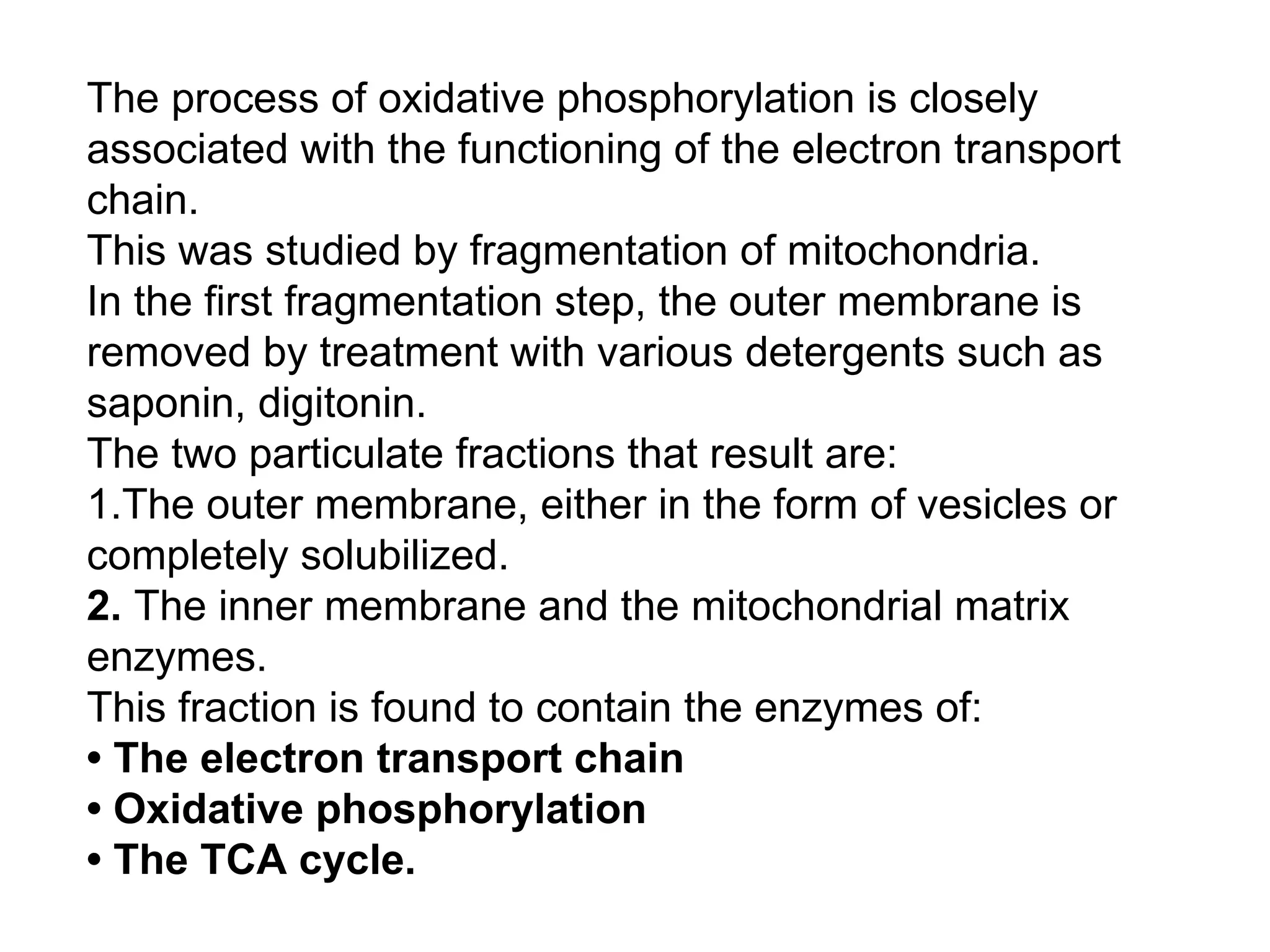 Oxidative Phosphorylation 31.05.2022.ppt | Chemistry | Science