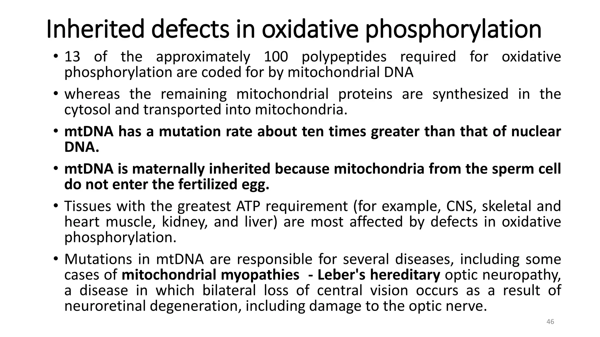 Oxidative phosphorylation and electron transport chain | PPTX