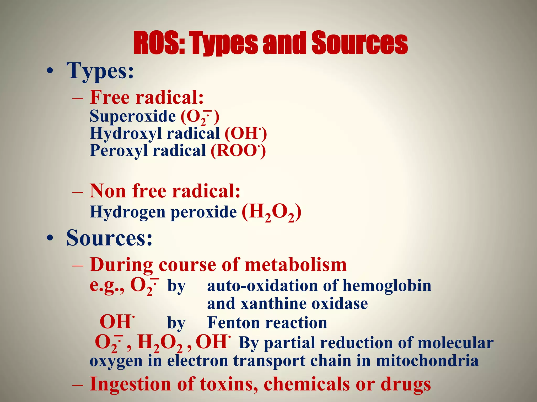 Oxidative Stress | PPTX