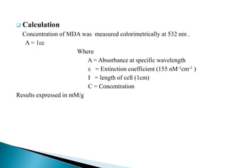 Oxidative stress | PPTX