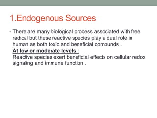 Oxidative Stress and development of several human diseases.pptx