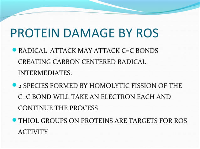 Oxidative stress and periodontal disease- Dr Harshavardhan Patwal | PPT