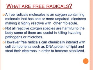 Oxidative stress final | PPTX