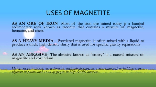 Oxide Minerals | PPTX