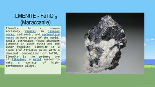 Oxide Minerals | PPTX