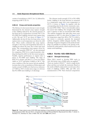 Oxide dispersion strengthened steels | PDF