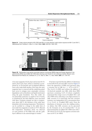 Oxide dispersion strengthened steels | PDF