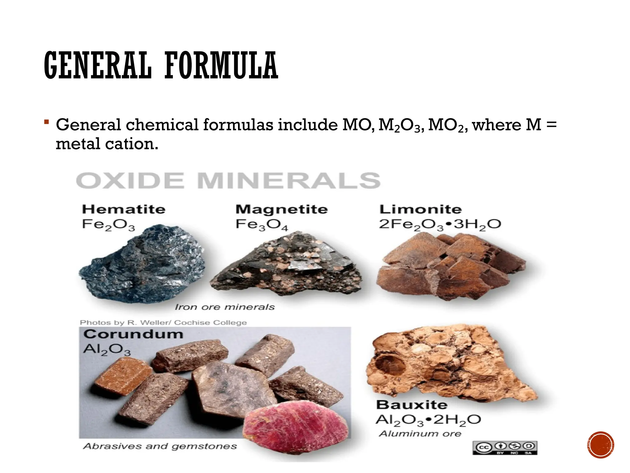 Oxide group of minerals which are economically profitable.pptx