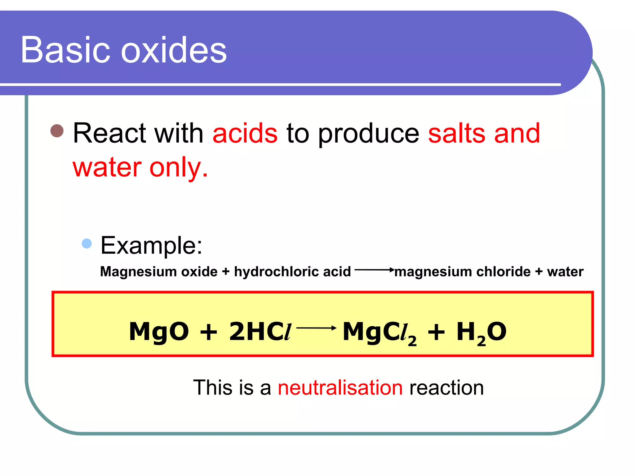 Oxides | PPT