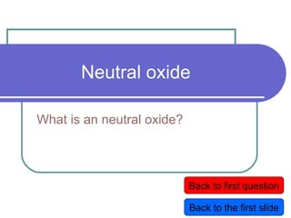 Oxides | PPT