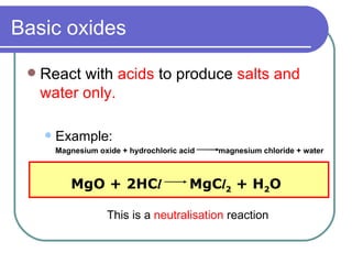 Oxides | PPT