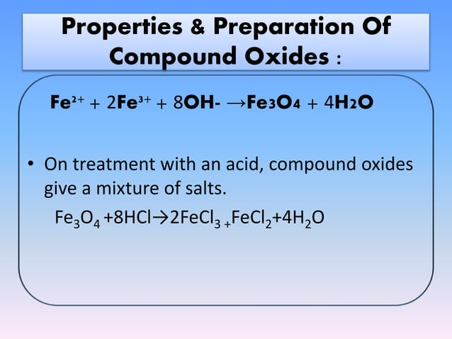 Oxides and their classification | PPTX | Chemistry | Science