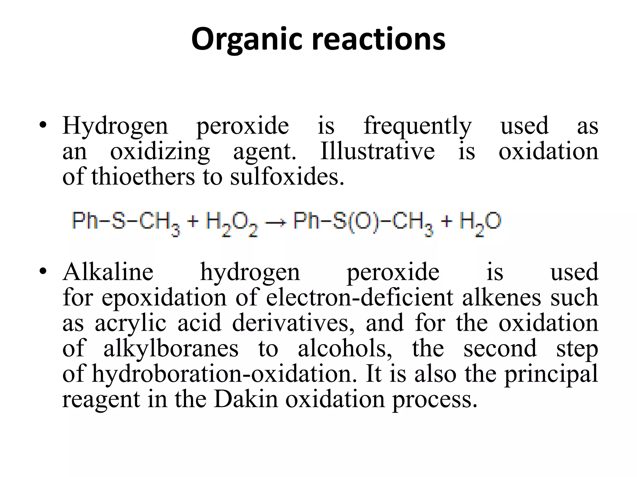 Oxidizing agents&ozonolysis | PPTX
