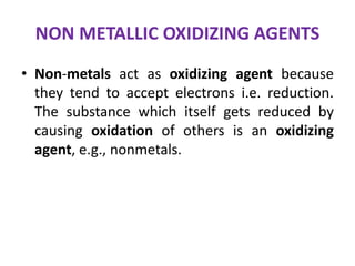 Oxidizing agents&ozonolysis | PPTX