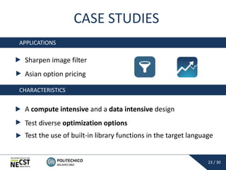 OXiGen: A tool for automatic acceleration of C functions into dataflow FPGA-based kernels | PPT