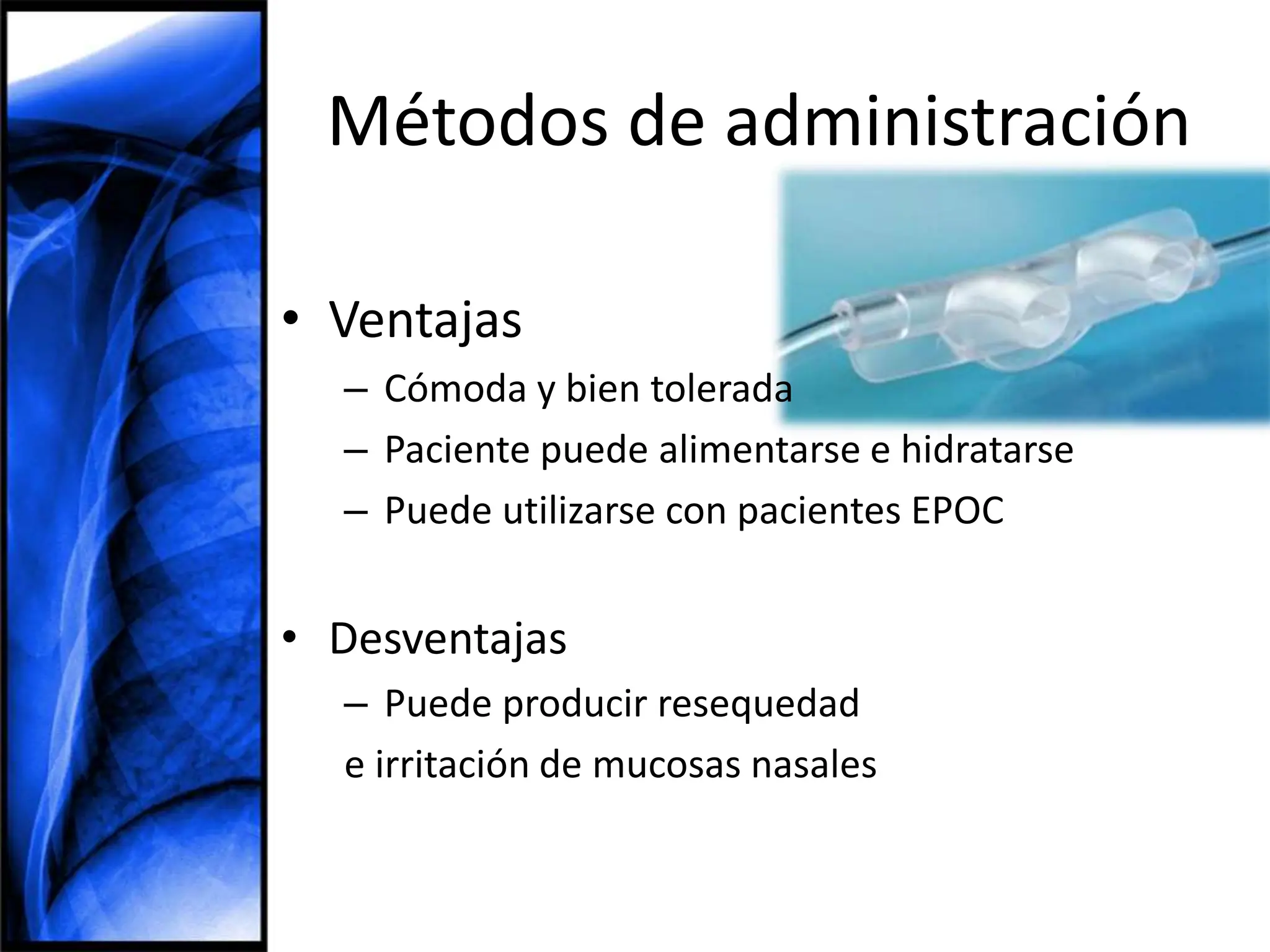oxigenoterapia de bajo y alto flujo dispositivos | PPT