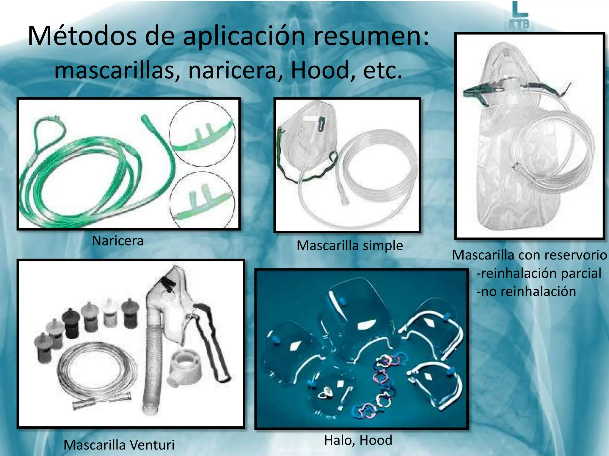 oxigenoterapia de bajo y alto flujo dispositivos | PPT