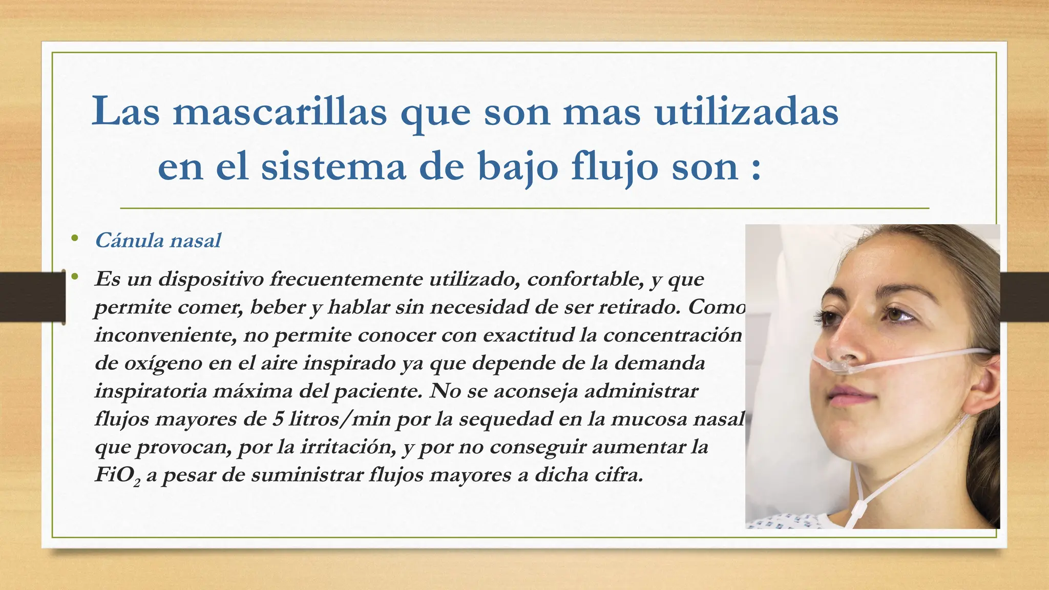 oxigenoterapia en personaa adultas para aplicar | PPTX