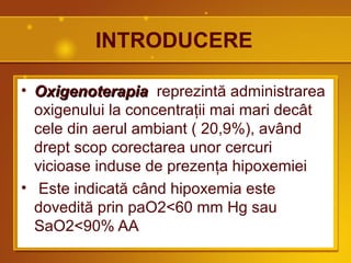 Oxigenoterapia | PPT