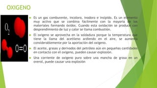 Procesos de Corte y Oxigeno | PPTX