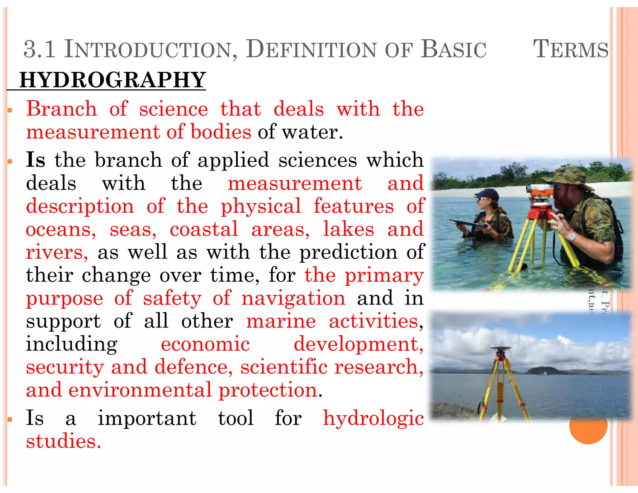 Hydrographic survey for std not print | PDF