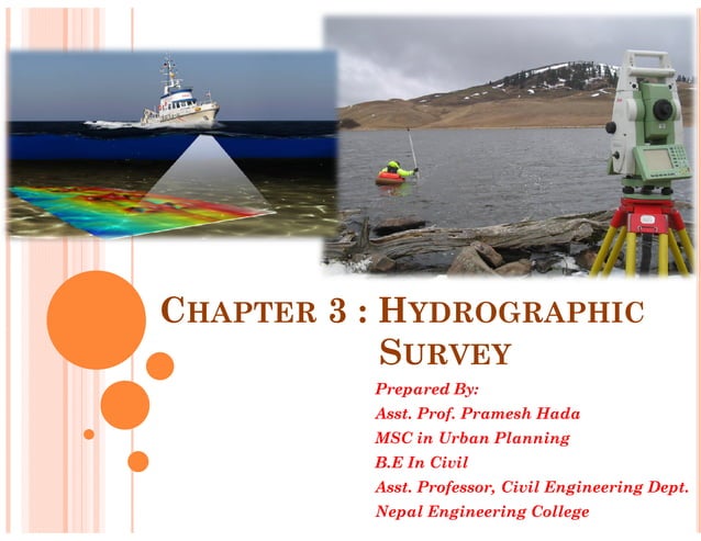 Hydrographic survey for std not print | PDF | Civil Engineering ...