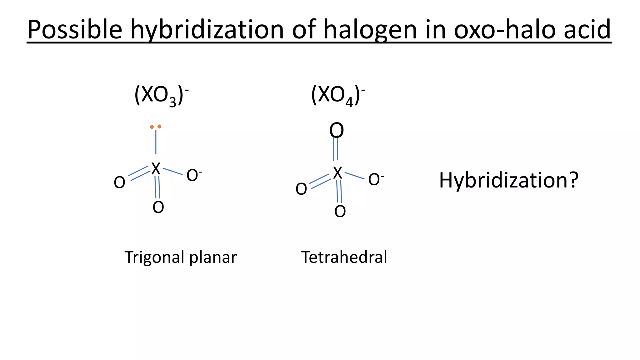 Oxo acids of halogens and their structures | PDF