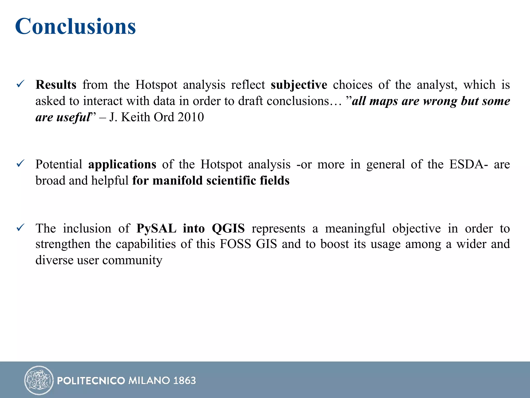 Hotspot Analysis with QGIS - FOSS4G-IT 2017 | PDF