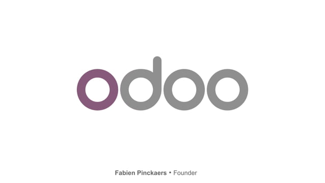 Odoo Experience 2018 - Opening Keynote: Unveiling Odoo 12 | PPT