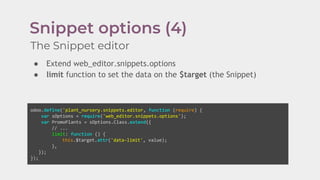Odoo Experience 2018 - From a Web Controller to a Full CMS | PPT