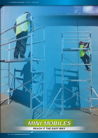 Backsafe Australia Ox scaffolding ladder_catalogue | PDF