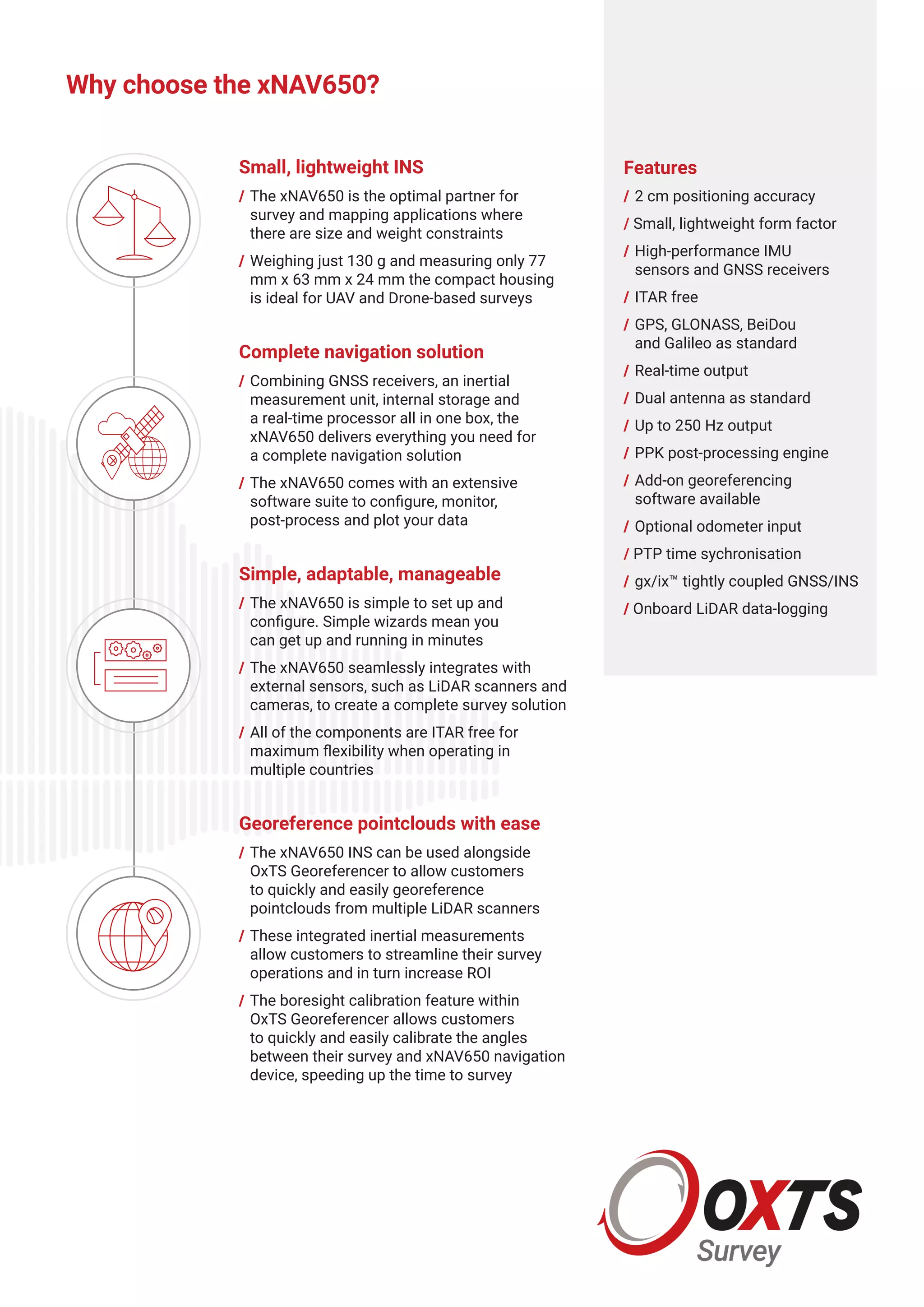 Oxts xnav650-datasheet | PDF
