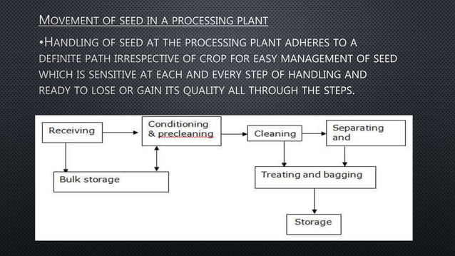 Planting, Layout and establishment processing plant. | PPT