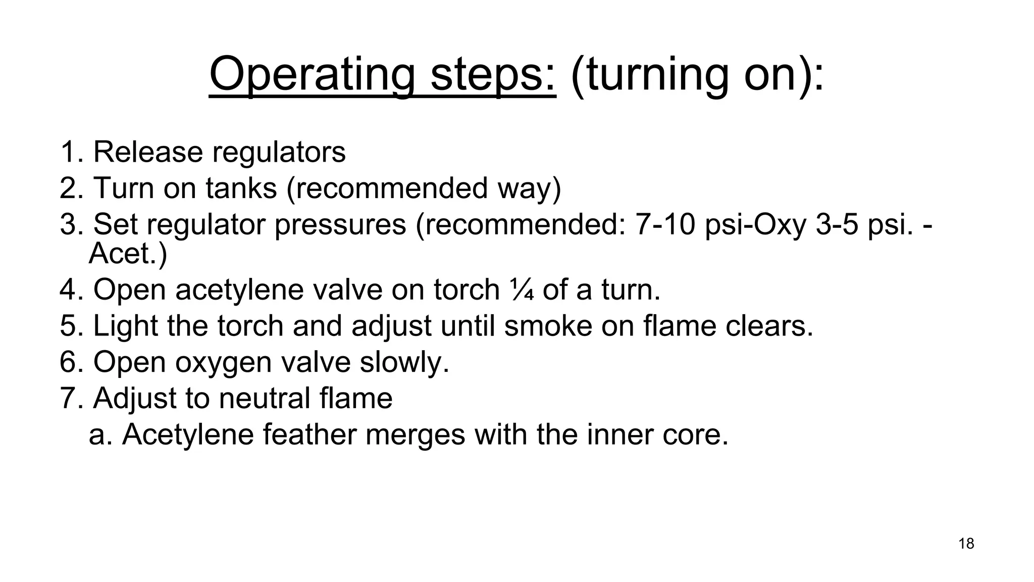 Oxy acetylene packet | PDF