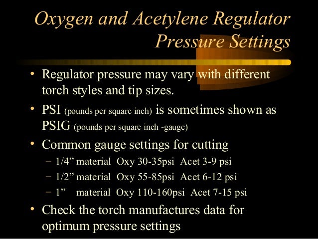 Oxy Acetylene Cutting Torch Settings Chart: A Visual Reference of ... Oxy Acetylene Cutting Torch Settings Chart: A Visual Reference of ...