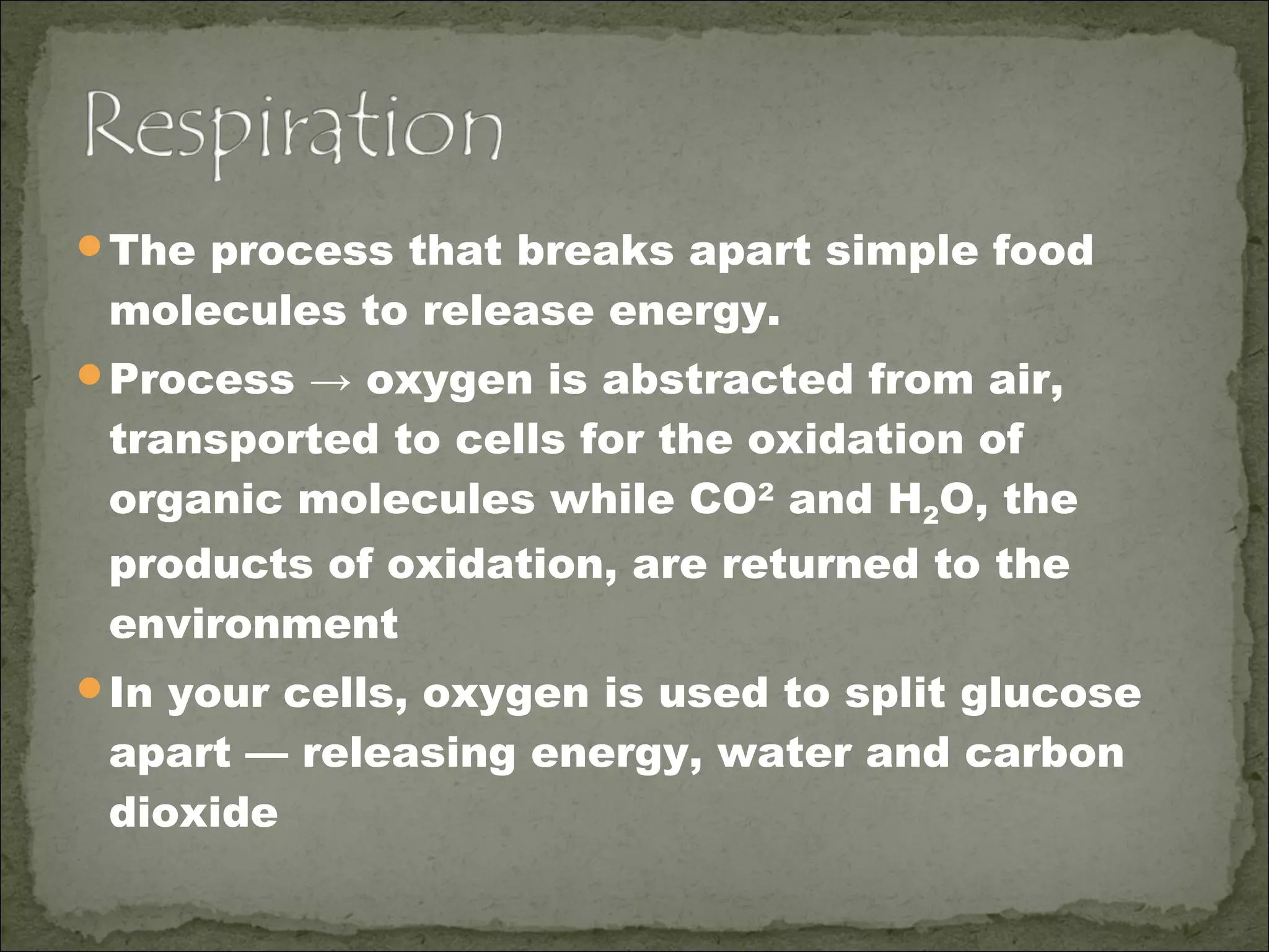 Oxygen cycle | PPT
