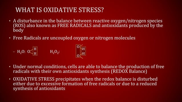 Oxydative stress | PPT