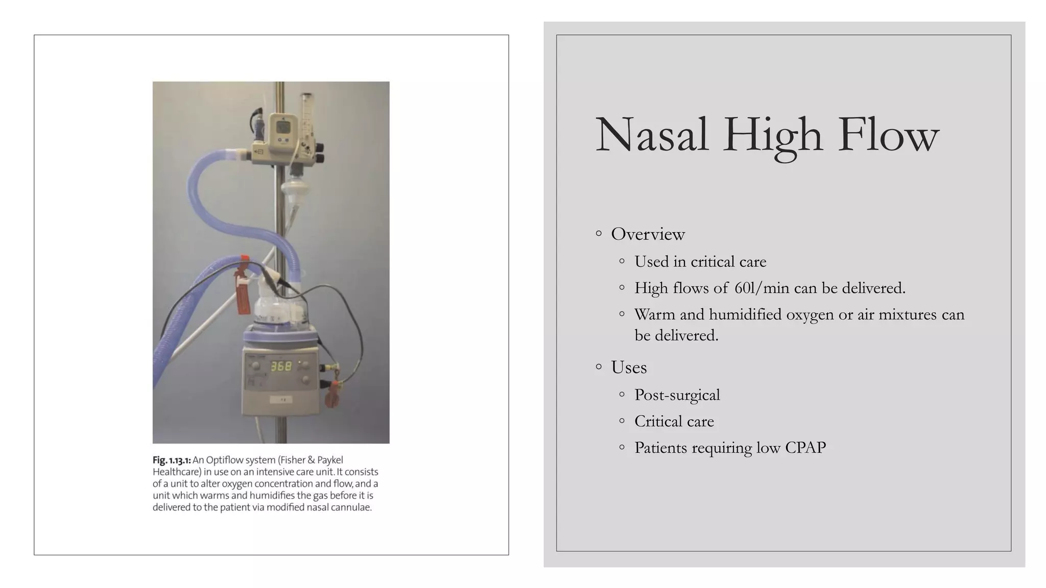 Oxygen delivery devices | PDF