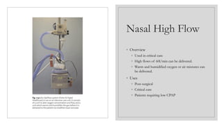 Oxygen delivery devices | PDF