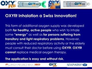 OxyFit Oxygen Inhalation Product Presentation | PPT | Lung and ...