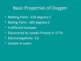 Oxygen | PPT
