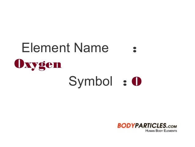 Oxygen Element's Properties and Facts