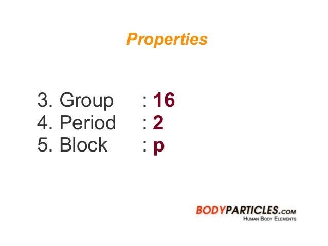 Oxygen Element's Properties and Facts