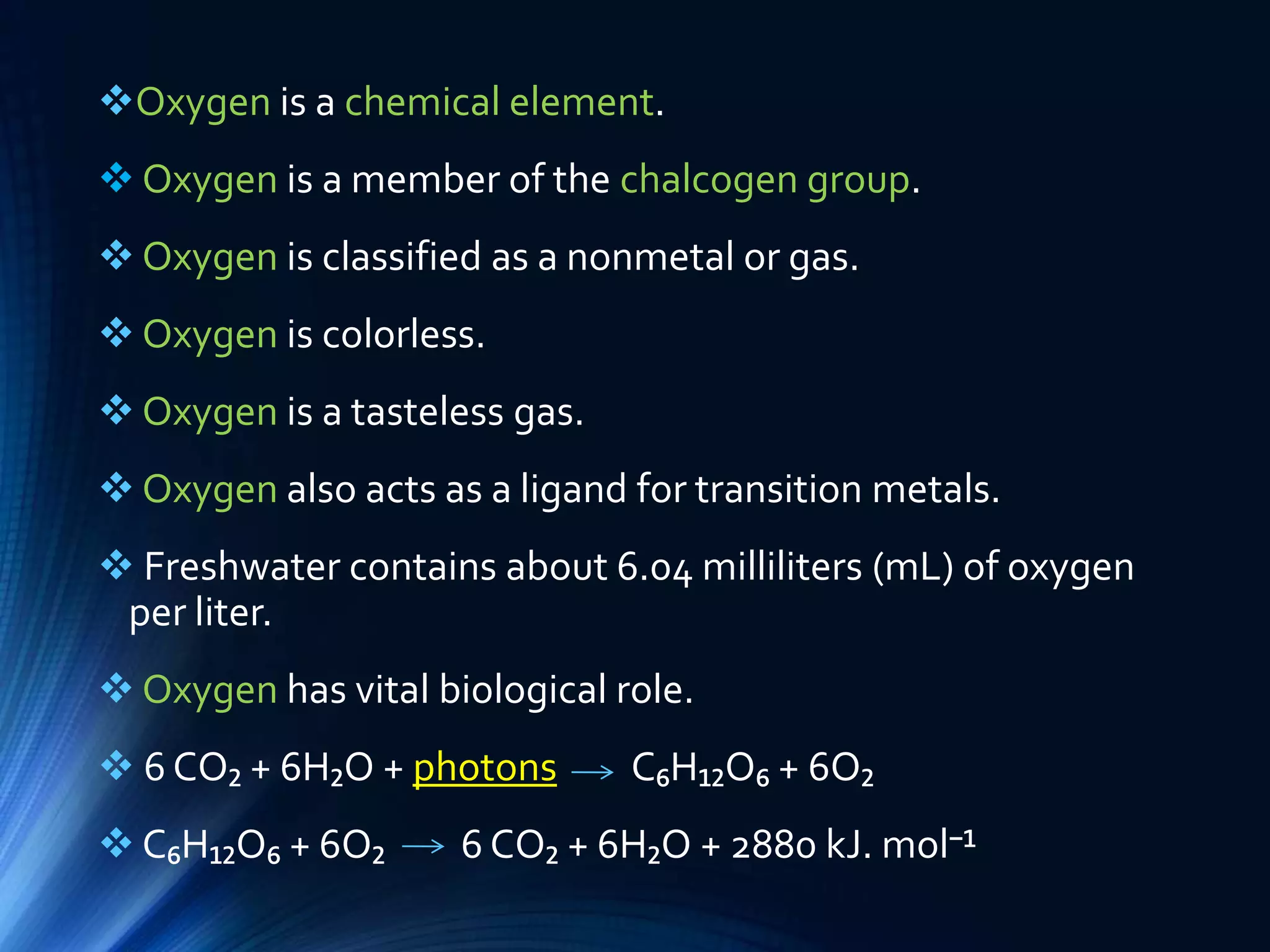 Oxygen | PPTX