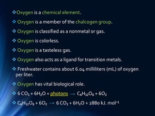 Oxygen | PPTX