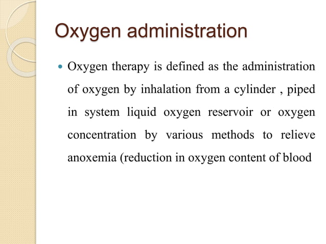 Oxygen | PPT